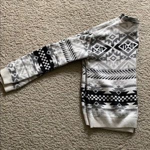 H&M | Sweaters | Hm Aztec Pattern Sweater | Poshmark